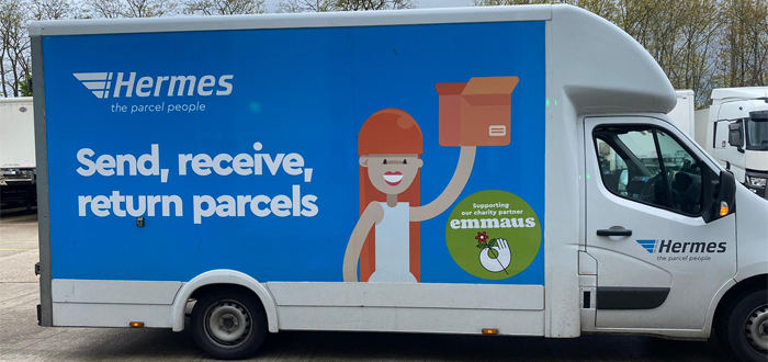 Hermes delivers support for Emmaus | Retail Logistics International